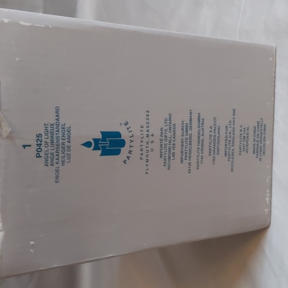 PartyLite | Other | Partylite Angel Of Light Taper Candle Holder | Poshmark